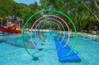 China Water Park Water Splash Pad Outdoor Water Playground Amusement Equipment Rainbow Water Spray Loops for sale