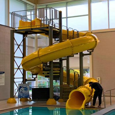 China Kids Amusement Water Toy Park Rides Small Water Swim Pool Slide for sale