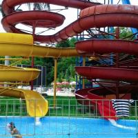 China Kids Indoor Playground Water Play Amusement Machine Children Fiberglass Water Slide for sale