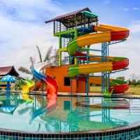 China Water Park Outdoor Playground Swimming Pool Fiberglass Slide for Kids for sale