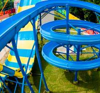 China Customized Dimensions Fiberglass Water Park Slide with 12 Years Usage Period and 1 Year Guarantee for sale