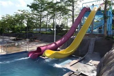 China Fiberglass Water Slide with 12 Years Usage Period and 1 Year Guarantee ISO Certified for Swimming Pools and Aqua Parks for sale