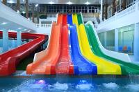 China High-Speed Fiberglass Water Slide with 12 Years Usage Period and 1 Year Guarantee for Water Parks and Swimming Pools for sale