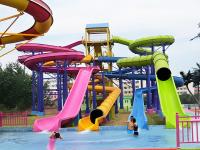 China High-Speed Fiberglass Water Slide with 12 Years Usage Period and 1 Year Guarantee for Water Parks and Swimming Pools for sale
