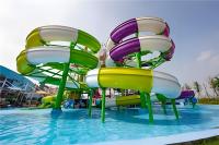 China Customized Size Water Park Slide with 12 Years Usage Period and Water Supply System for Swimming Pools for sale