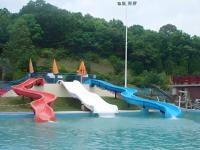 China Customized Size Water Park Slide with 12 Years Usage Period and Water Supply System for Swimming Pools for sale