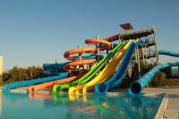 China Customized Size Fiberglass Water Park Slide with 6-8mm Thickness and Over 10 Years Service Life for sale