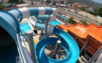 China Summer Hot Selling Large-Scale Water Park Slide Fiberglass Spiral with Design Service Water Play Equlpment One-year Warranty for sale