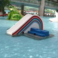 China Animal Fiberglass Water Play Splash Pad With Slide Customized Style Children Swimming Pool Use For Over 3 Years Old for sale