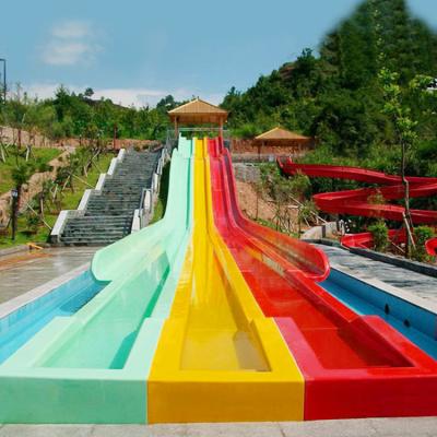China 9m Height Fiberglass Water Slide with 100m³/slide Water Flow for 5-10 Passengers in Water Park for sale