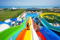 China Commercial Use Fiberglass Water Park Slide with 12 Months Warranty and 100-500kg Max Capacity for sale