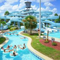 China Customizable Color Fiberglass Water Park Slide Ending with Pool for Kids and Adults for sale