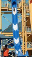 China Exciting High Speed Fiberglass Slide Customizable Combination Design  With Free 2D Design  With Installation Drawings Delivery Within 30 Days for sale