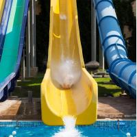 China Exciting High Speed Fiberglass Slide Customizable Combination Design  With Free 2D Design  With Installation Drawings Delivery Within 30 Days for sale