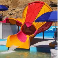 China Commercial Fiberglass Shaped Skyward Spiral Tornado Small And Large Water Slide The Best Way To Attract More Customers To Your Water Park for sale