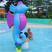 China Commercial Water Splash Pad For Residential Areas Fiberglass Water Play Features And Equipment Customize Designed Children'S Pool for sale