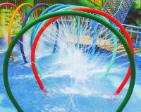 China Commercial Water Splash Pad Animal Slide Equipment Fiberglass For Residential Areas Children'S Pools Water Play for sale