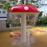 China Commercial Water Splash Pad Animal Slide Equipment Fiberglass For Residential Areas Children'S Pools Water Play for sale