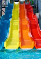 China Water Park Slide Fiberglass Swimming Pool Outdoor Playground Equipment For Home Commercial Over 10 Years Old for sale