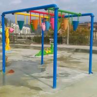 China Water Play Skits Fountain Commercial Water Park Children'S Pool Fiberglass Metal Construction Galvanized Steel With 1-Year Warranty for sale