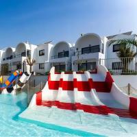 China Commercial Residential Fiberglass Water Slides Customized Colorful Racing Slides With 2D Design For Hotels Swimming Pools for sale