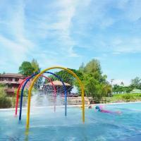 China Water Play Equipment Fiberglass Galvanized Steel for Water Parks Pools Shallow Land Water Features 1-Year Warranty for sale