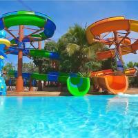 China Water Park Double Closed Spiral Combo Slide Fiberglass for Aqua Parks Swimming Pools Adults Children for sale