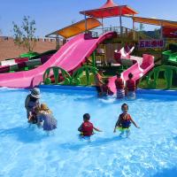 China Residential Family Wide Fiberglass Water Slide for Home Backyard Swimming Pool  Safe for Kids Adults for sale