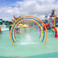 China Water Splash Pad Fiberglass Water Play Equipment For Kids Amusement Park for sale