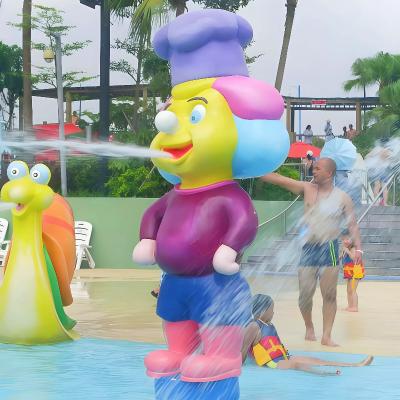 China Water Splash Pad Fiberglass Water Play Equipment For Kids Amusement Park for sale