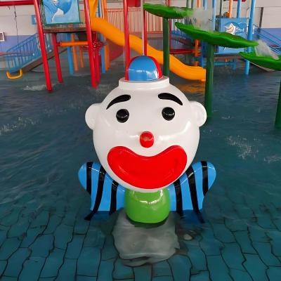 China Fiberglass Galvanized Steel Water Splash Pad Commercial Water Park Play Equipment Customize for sale