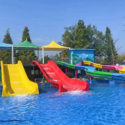 China Commercial Fiberglass Water Slide Supplier For Resorts Amusement Parks Professional OEM Custom Design Service for sale