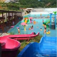 China Commercial Fiberglass Water Slide Supplier For Resorts Amusement Parks Professional OEM Custom Design Service for sale