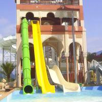 China Sled Barrel Slide Fiberglass Aqua Park CE Certified  For All Age Groups In Water Parks equipment for sale