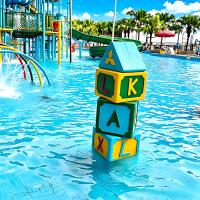 China Crocodile Water Plays Commercial Splash Pad Water Park Equipment For Kids Slide With Ce Certificate for sale