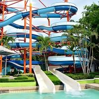 China Commercial Fiberglass Water Slides Custom Spiral Slides For Water Parks Resorts Hotels With ROHS for sale