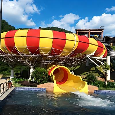 China Mini Space Bowl Water Slide Fiberglass Manufacturer For Water Parks Design Custom With 1-Year Warranty for sale