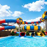 China Mini Space Bowl Water Slide Fiberglass Manufacturer For Water Parks Design Custom With 1-Year Warranty for sale