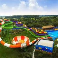 China Mini Space Bowl Water Slide Fiberglass Manufacturer For Water Parks Design Custom With 1-Year Warranty for sale
