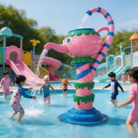 China Interactive Teapot Theme Kids Water Play Feature For Aqua Park Splash Pad And Children Pool Fun for sale