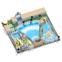China 6000㎡ Professional Water Park Custom Design and Construction Plan for Commercial Aqua Park Resort All Ages for sale