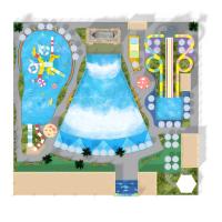 China 6000㎡ Professional Water Park Custom Design and Construction Plan for Commercial Aqua Park Resort All Ages for sale