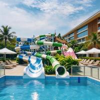 China Open Enclosed Spiral Fiberglass Water Slide 6-8mm Thickness For Commercial Swimming Pool And Hotel Resort Fun for sale