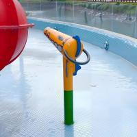 China Fiberglass Water Park Stainless Steel Rotating Water Play Equipment For Kids Water Park Splash Pad Resort for sale