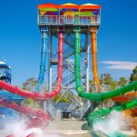 China Custom Spiral Fiberglass Spiral Water Slide Combination For Professional Outdoor Aqua Park Project for sale