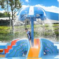 China Animal And Cartoon Shape Fiberglass Water Play Equipment For Water Park Splash Pad Children'S Pool for sale