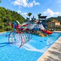 China Rainbow Arc Water Feature Galvanized Steel For Commercial Water Park Splash Pad And Kid Pool 1-Year Warranty for sale