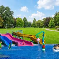 China 2.5m Height Mountain Fiberglass Water Slide Set For Commercial Hotel Resort Swimming Slide Custom Design for sale