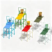 China Large 5m High Tipping Bucket Water Park Equipment For Commercial Splash Pad And Pool Project for sale