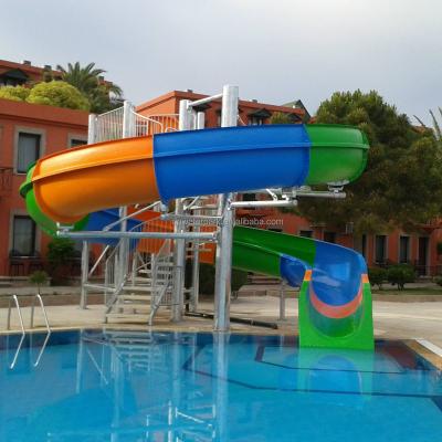 China 3m Height Water Park Slides Featuring Capacity 20 People per Hour Perfect for Outdoor Water Recreation Facilities for sale